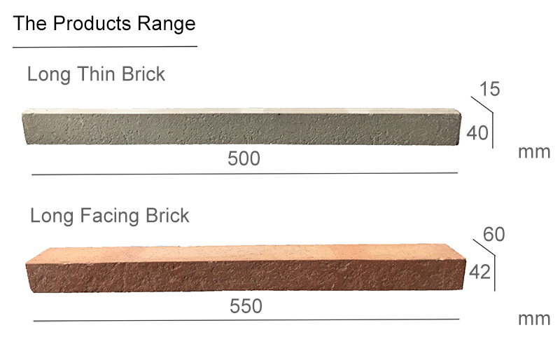 Long Brick LOPO China Terracotta Facade Panel Manufacturer